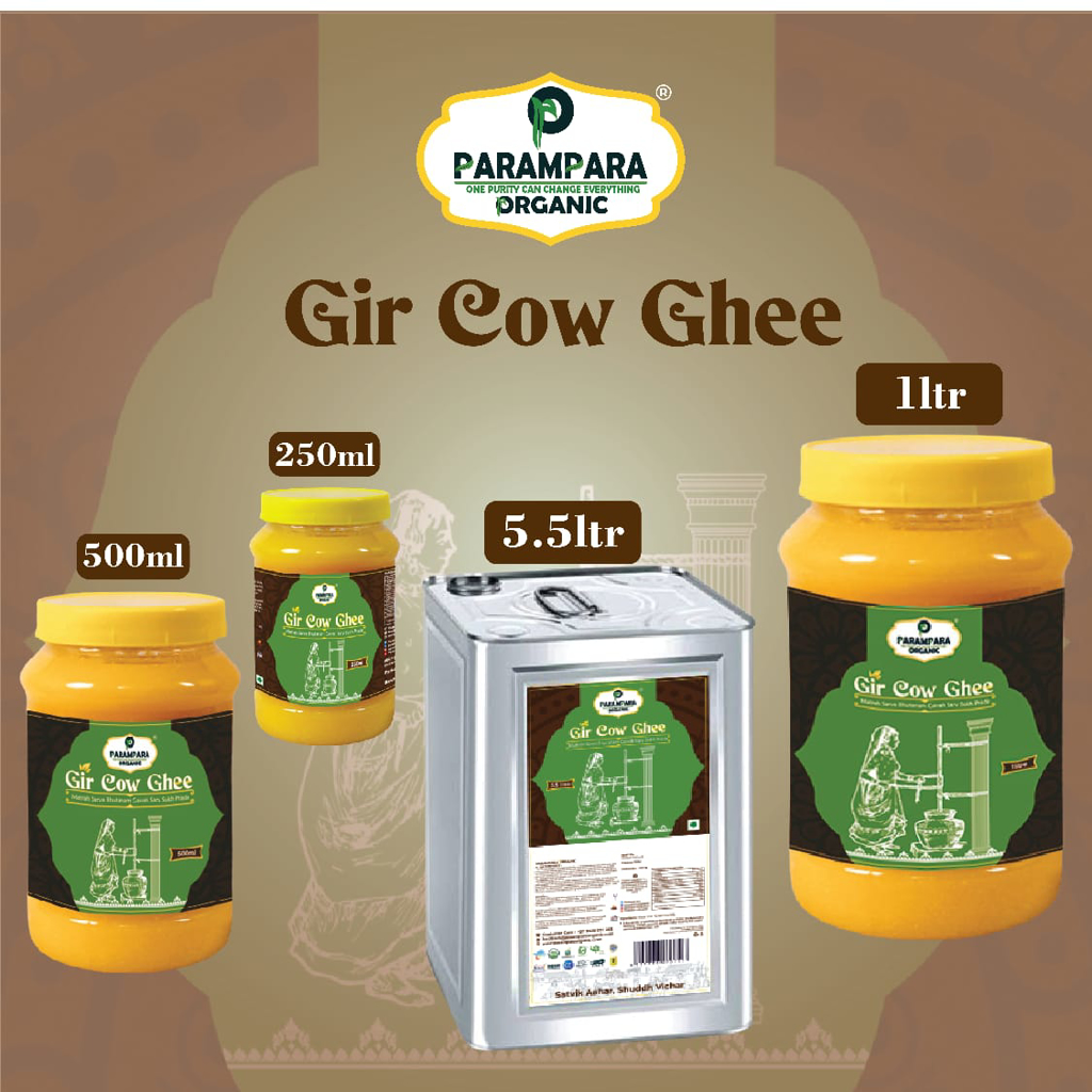 A2 Gir Cow Ghee (Hand Churned) - 1 litre